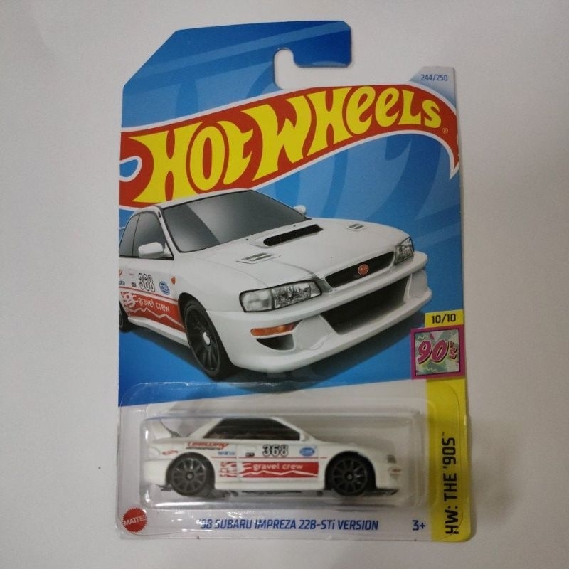 Hot Wheels '98 Subaru Impreza 22B STi Version Rally HW The 90s Series Mainline JDM | Shopee Malaysia