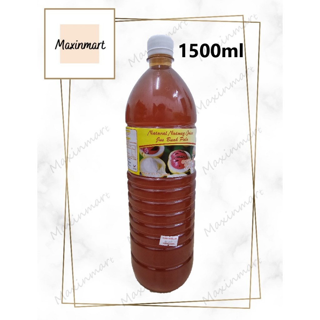 Nutmeg Concentrate syrup 1500ml Balik Pulau Penang Ghee Hup Nutmeg ...