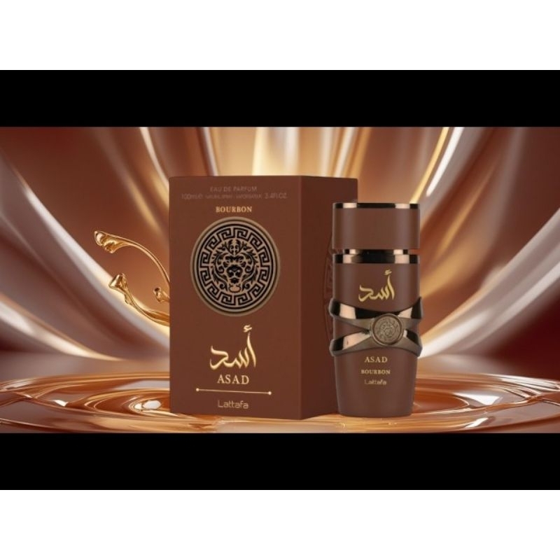 ASAD BOURBON PERFUME 100ML BY LATTAFA( EDP) | Shopee Malaysia
