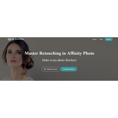 Master Retouching in Affinity Photo By Affinity Revolution [Video Course] | Shopee Malaysia