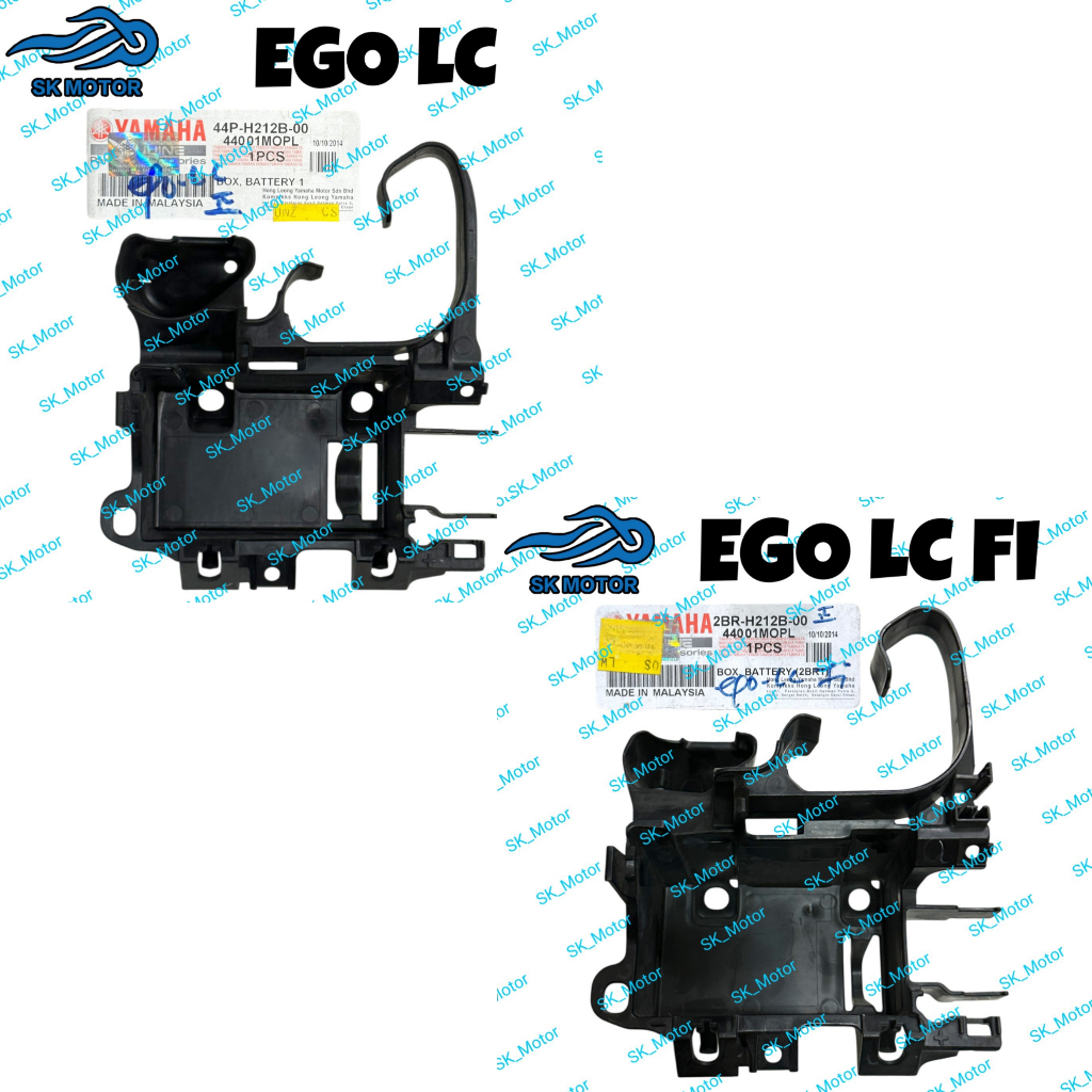 Yamaha EGO LC / EGO-LC FI Original Battery Box Kotak Bateri 44P-H212B ...