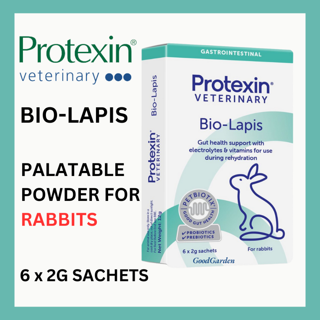 (EXP: 08/2026) Bio-Lapis Palatable Powder for Rabbits (6x2gm sachets ...