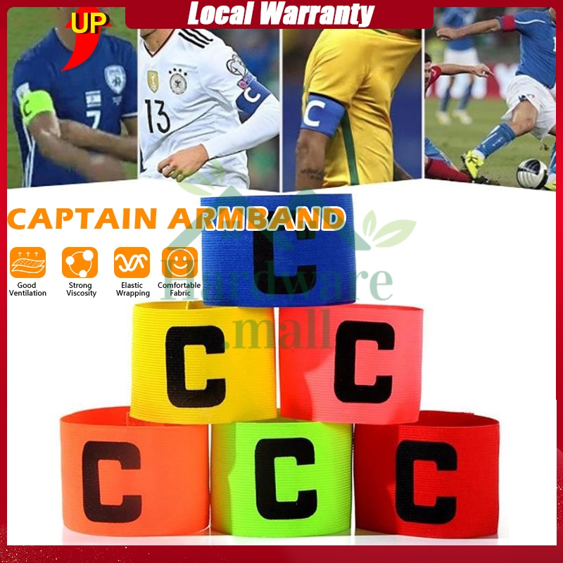 Captain Band Adjustable Soccer Team Leader Armband Elastic Sportsperson ...