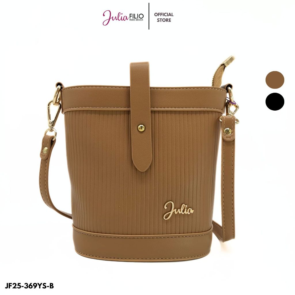 JULIA FILIO Top Handle Sling Bag (JF25-369YS-B) | Shopee Malaysia