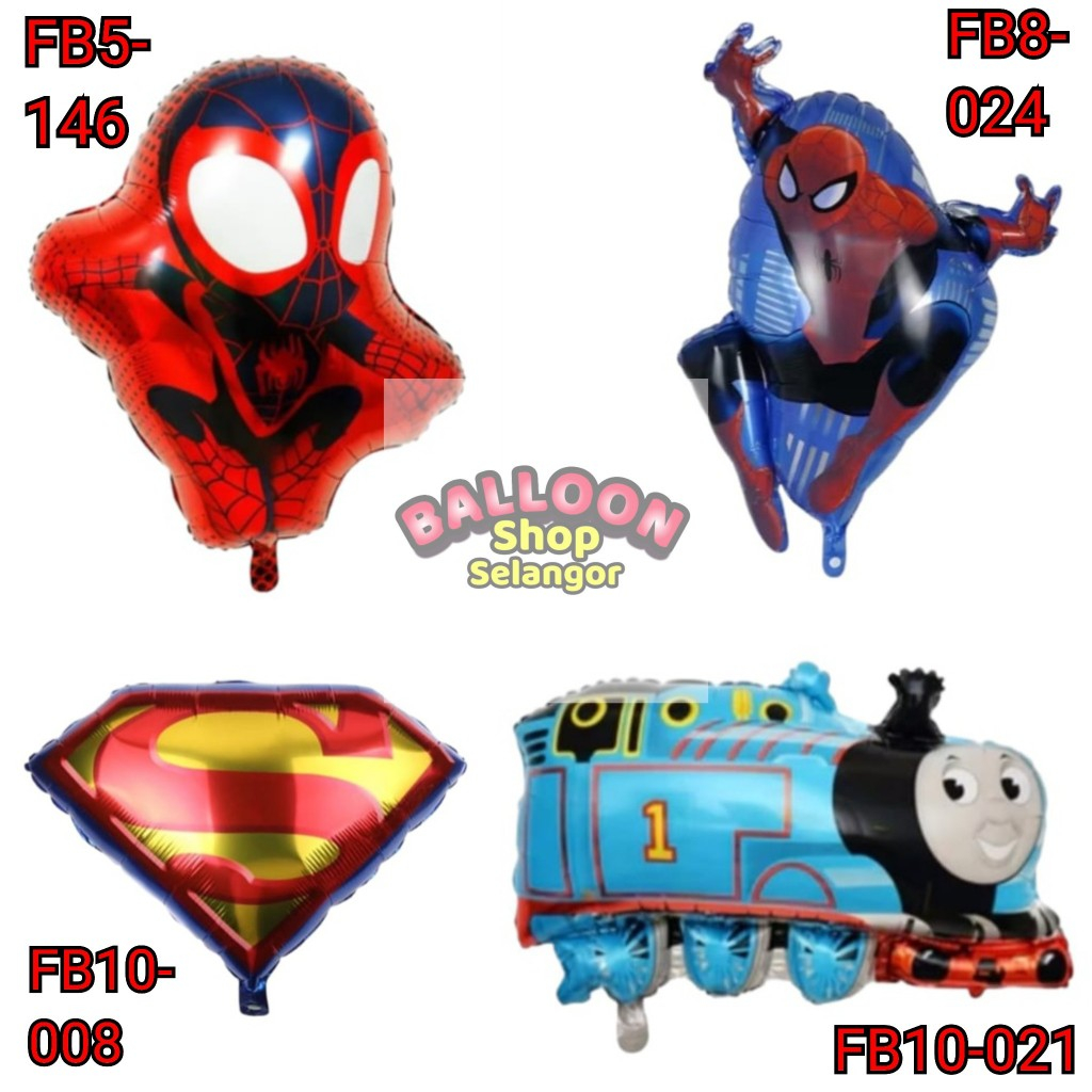 Boy Themed Foil Body Balloons (Cartoons) | Shopee Malaysia