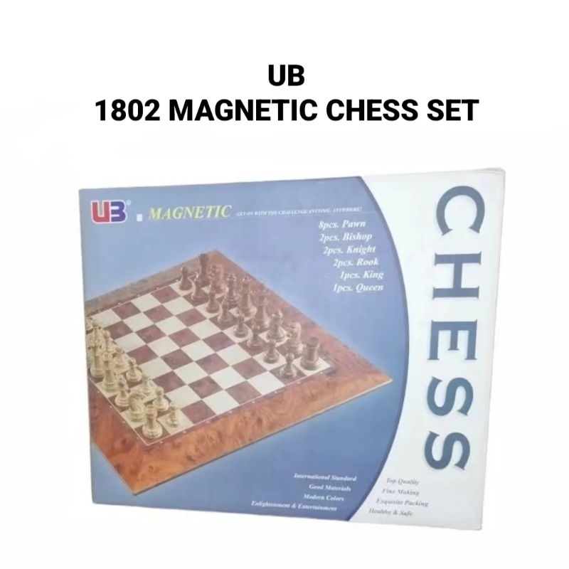 (1BOX) UB 1802 Magnetic Chess Set | 西洋棋 X 1BOX | Shopee Malaysia