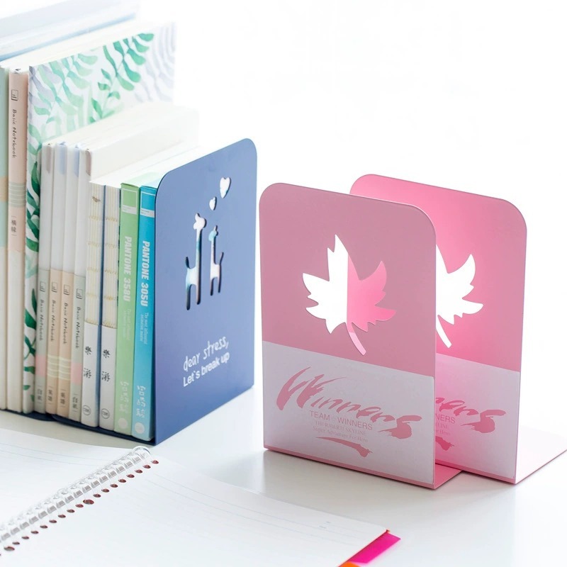 1pcs Book divider 书挡书架 Bookends Book Ends 7" Office Stationery ...