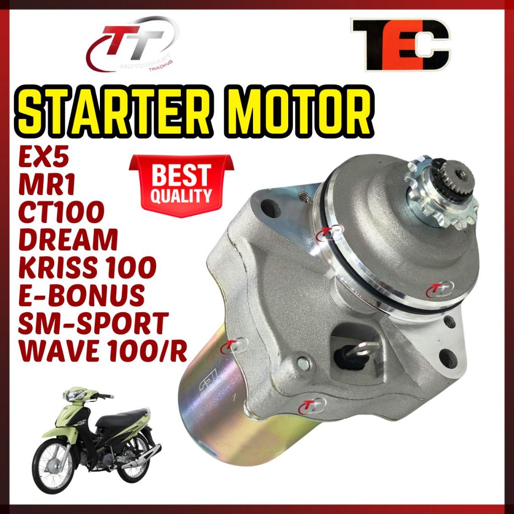 CT100 KRISS WAVE 100 R EX5 DREAM MR1 EBONUS SM SPORT HI POWER STARTER ...