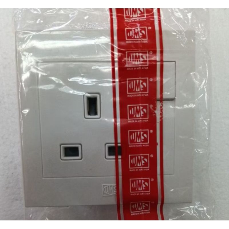 UMS SWITCH SOCKET OUTLET (3A 9 SERIES 9113-2 SIRIM SP9113 ) | Shopee ...
