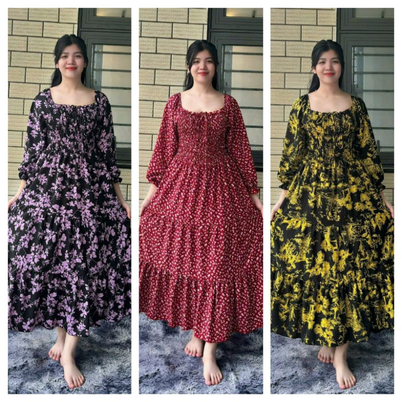 🎀NEW ARRIVAL🇲🇾 DRESS LABUH BIG SIZES | Shopee Malaysia