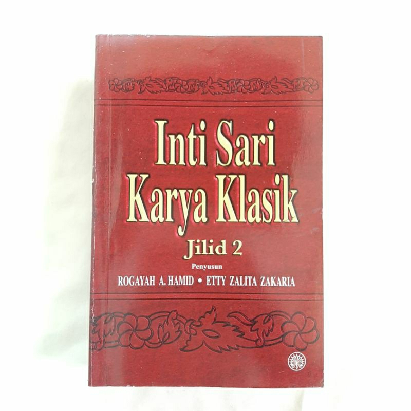 INTI SARI KARYA KLASIK Jilid 2 (Buku DBP) | Shopee Malaysia