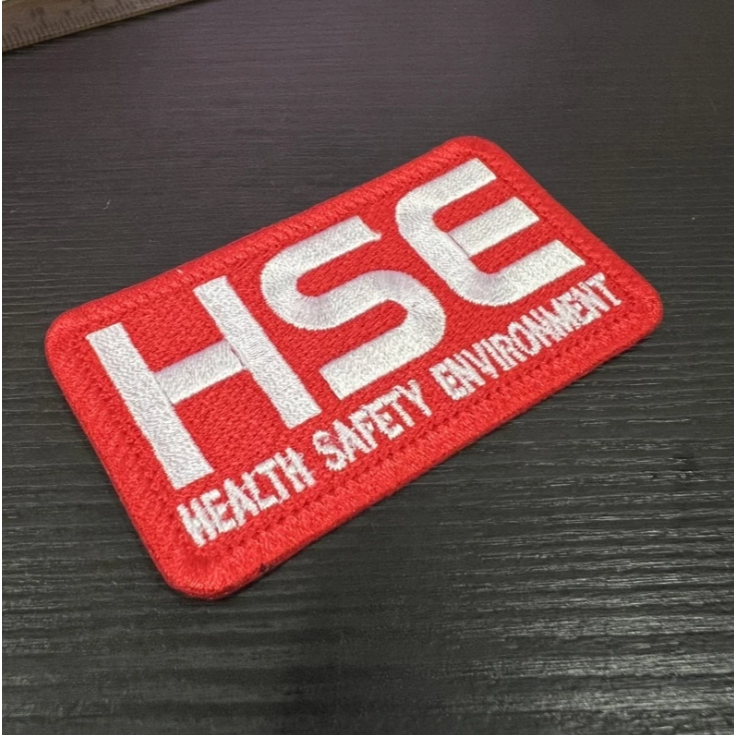 Patch Health And Safety Environment HSE - RED | Shopee Malaysia