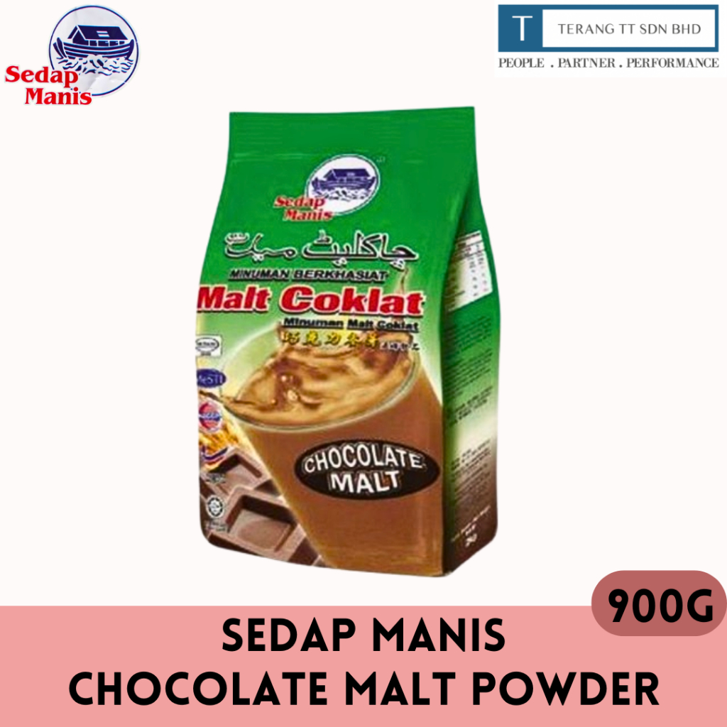 Sedap Manis Chocolate Malt Powder 900g | Shopee Malaysia