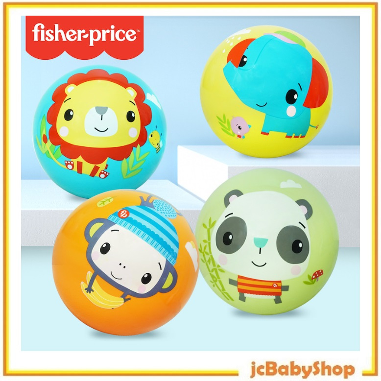 Fisher Price Animal Cartoon Inflatable Pat Ball [9 inch] Rubber Ball ...