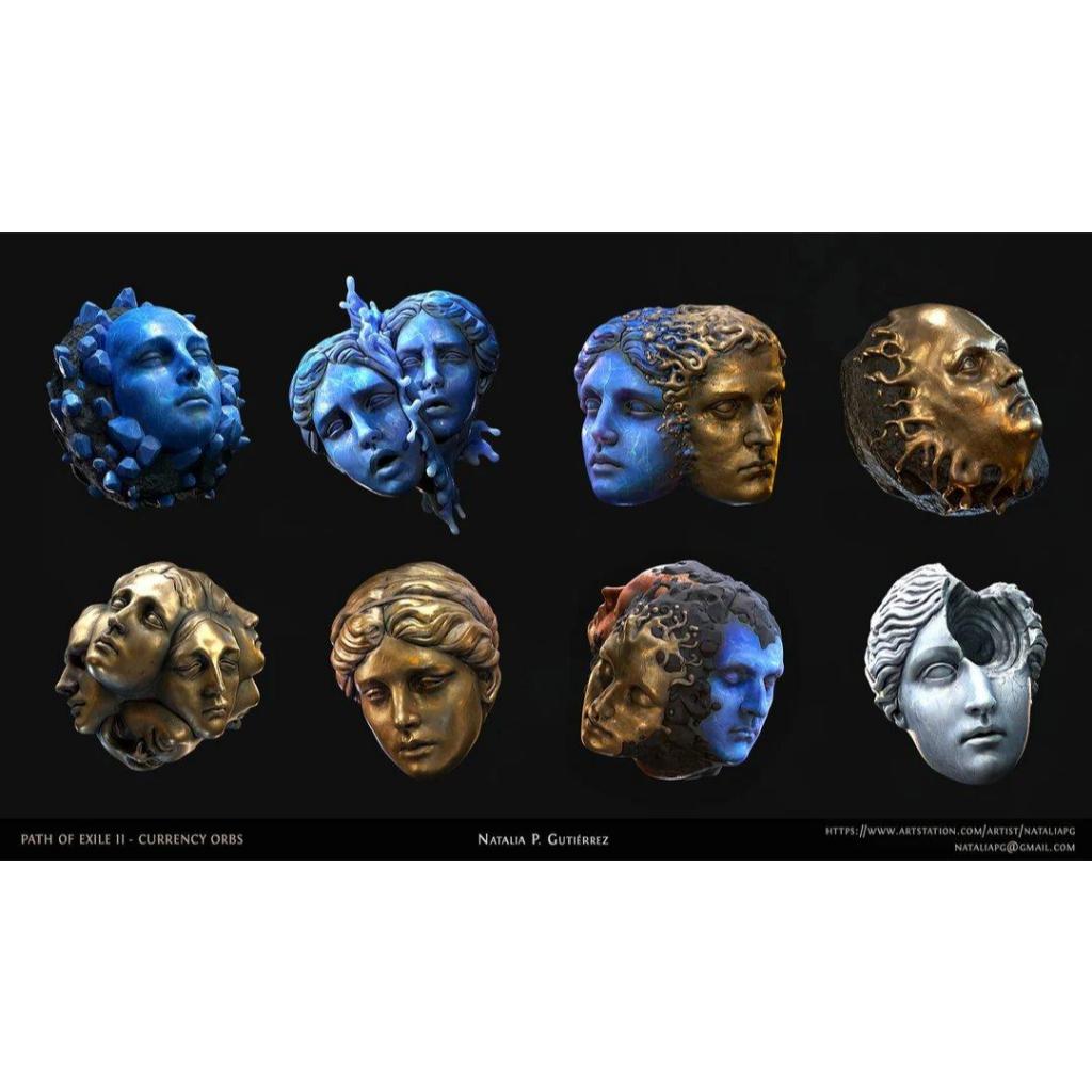 Path Of Exile 2 POE2 Currency Exalted Orb & Divine Orb | Shopee Malaysia