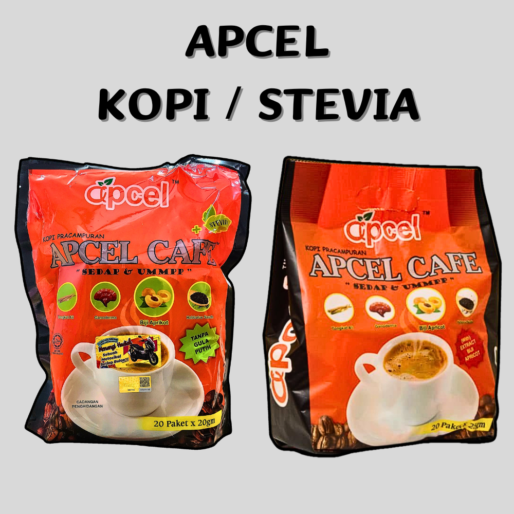 Apcel Cafe / Apcel STEVIA - Original (Produk Original) | Shopee Malaysia