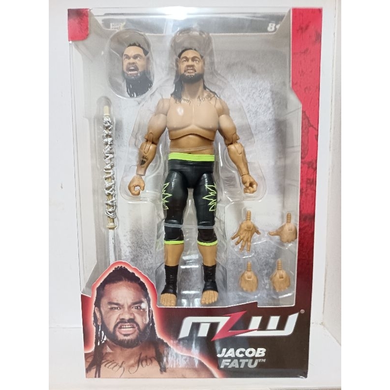 (Box Damage) Boss Fight Studio Jacob Fatu WWE Wrestling Action Figure ...