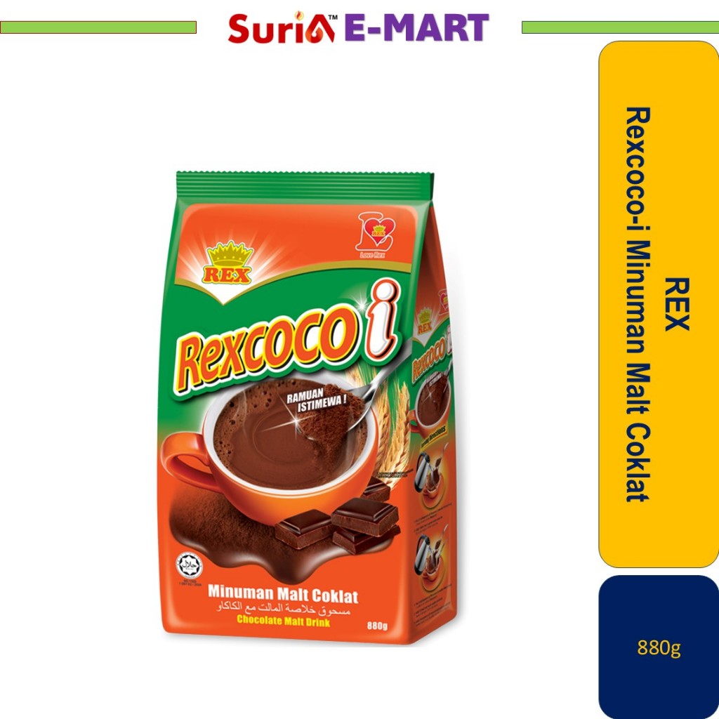 REX Rexcoco-i Minuman Malt Coklat 880g | Shopee Malaysia