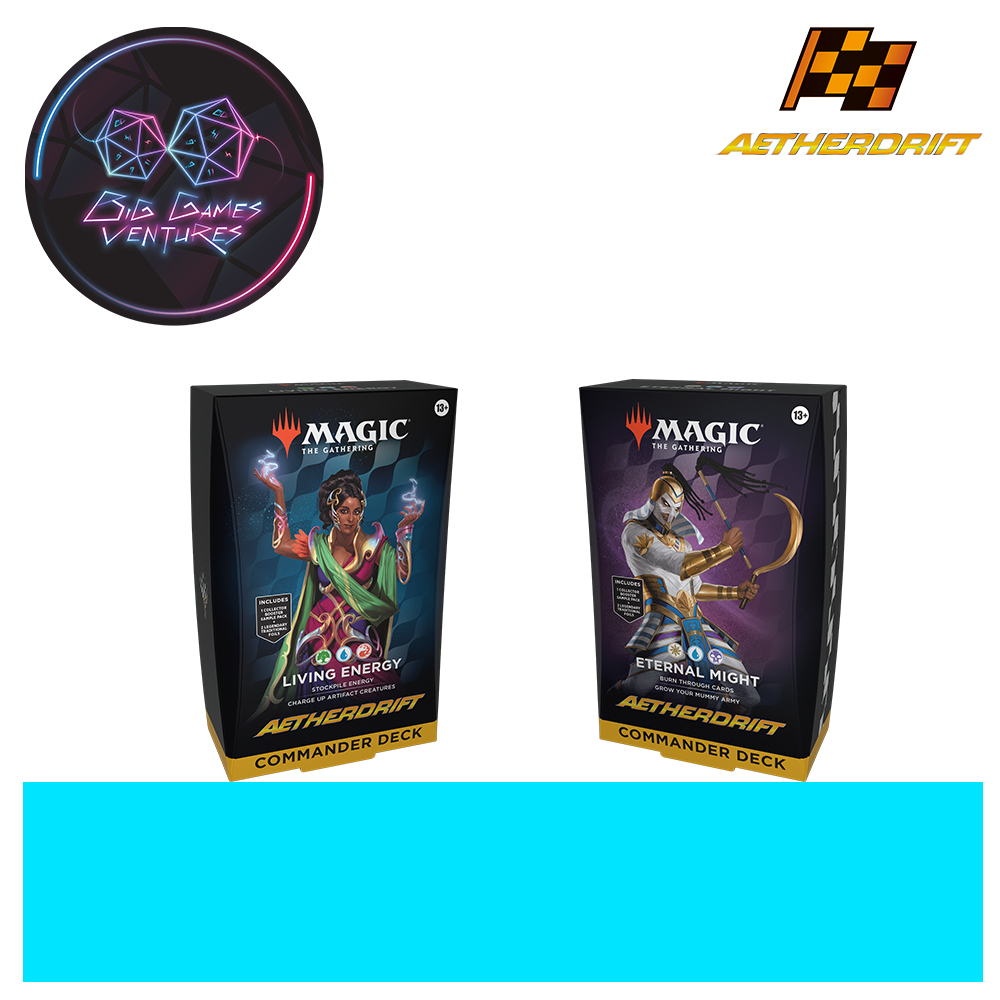 Magic: The Gathering Aetherdrift Commander Deck Bundle | Shopee Malaysia