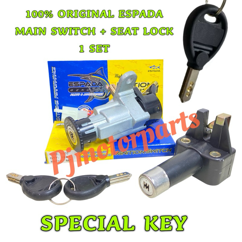 Y110 SS SS2 Y100 SRE SRX SS 2 TWO ( 100% ORIGINA ESPADA ) MAIN SWITCH ...