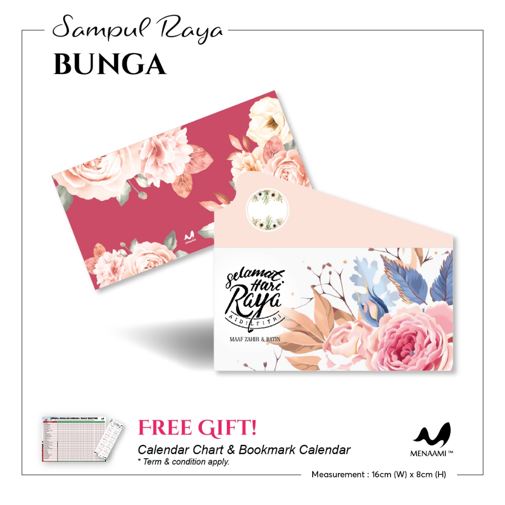 [ HQ 2025 ] BUNGA SAMPUL RAYA CANTIK ANGPAO MONEY ENVELOPE SAMPUL DUIT ...