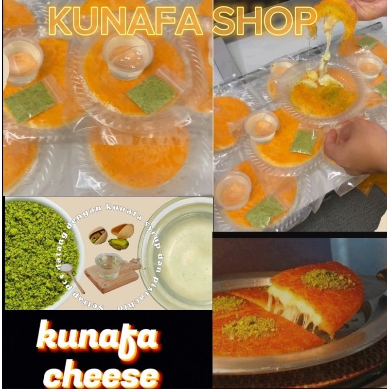 Kunafa with Akkawi cheese/ready to eat/original kunafa. | Shopee Malaysia