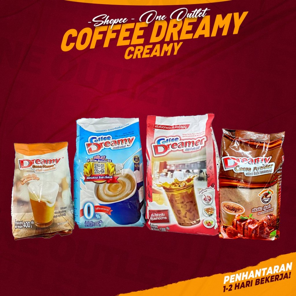 Coffee Dreamer Creamer Coffee Creamer Biru Merah 1000g / Cream cheese ...