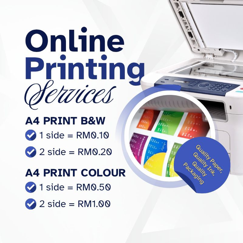 A4 PRINT HITAM PUTIH 10SEN ONLYYY | Shopee Malaysia
