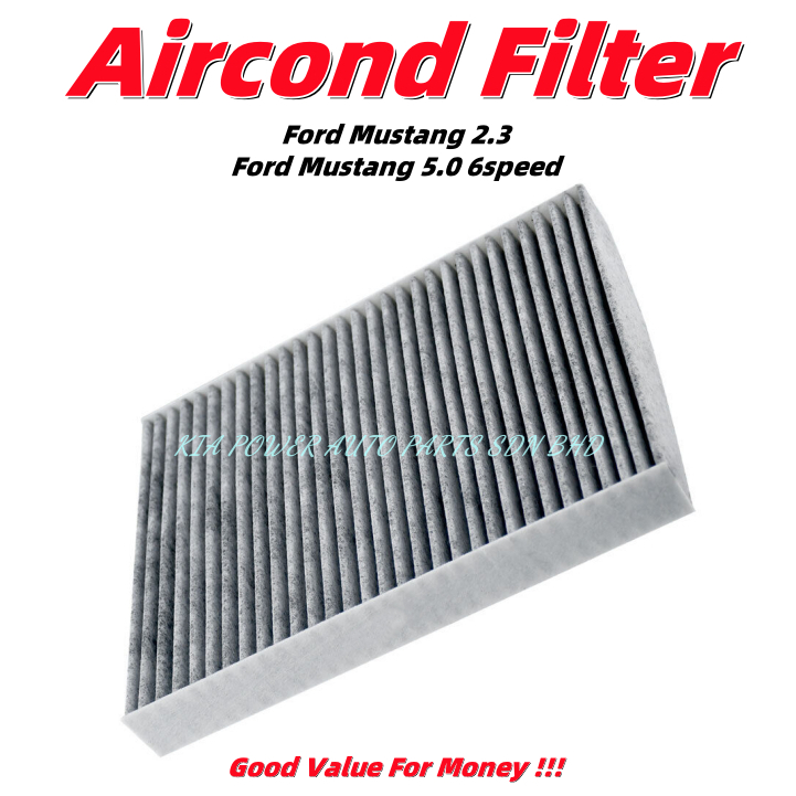 【AIRCOND FILTER】FORD MUSTANG 2.3 / 5.0 6 SPEED AIRCOND FILTER | Shopee ...