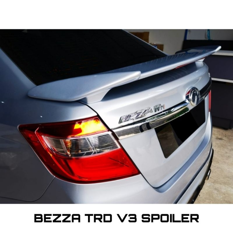 Perodua Bezza 2016 2020 Trd V3 Spoiler | Shopee Malaysia