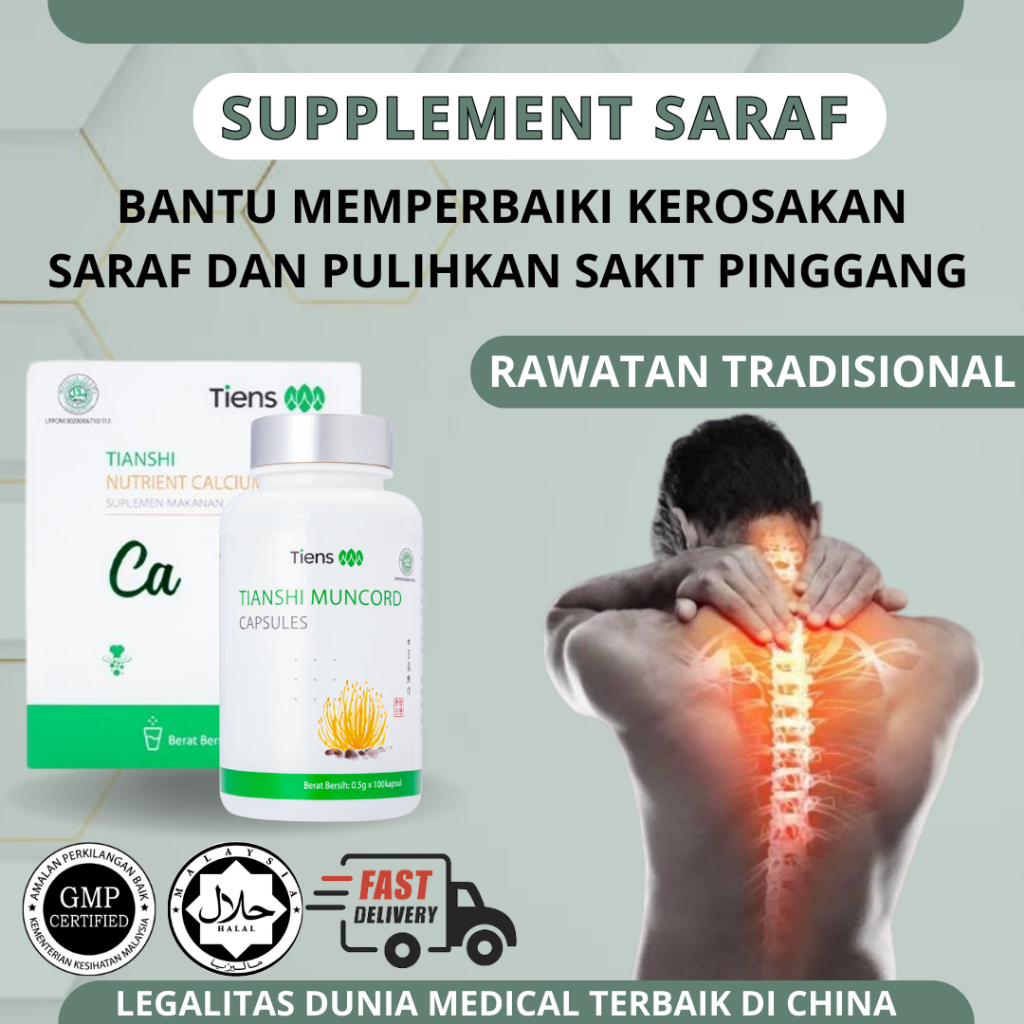 Supplements untuk sakit saraf,otot, pinggang, Ubat saraf mengatasi ...