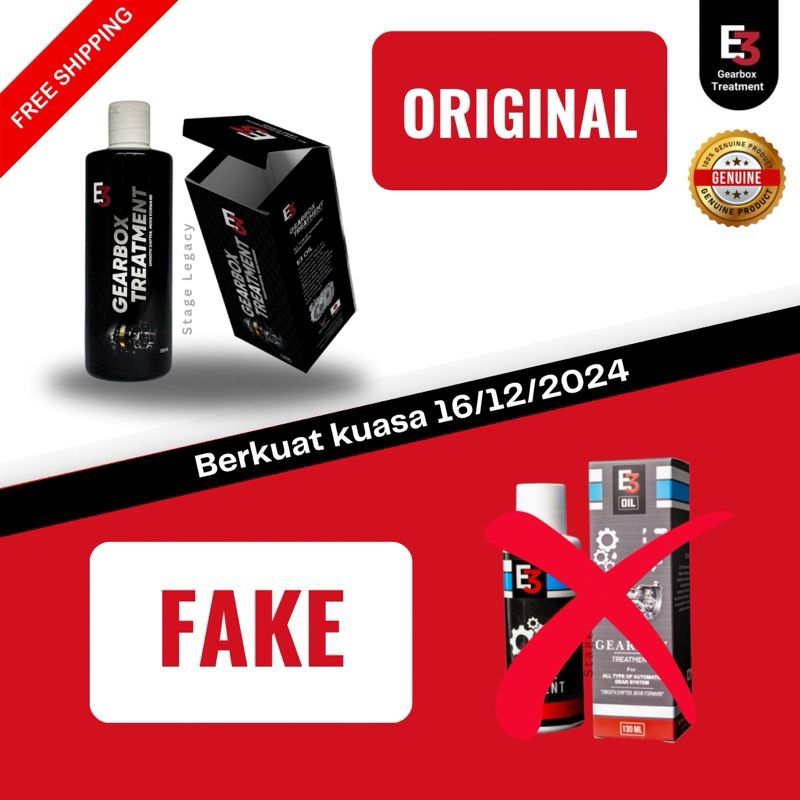 E3 GEARBOX OIL TREATMENT Auto Transmission treatment Oil Original | Jv ...