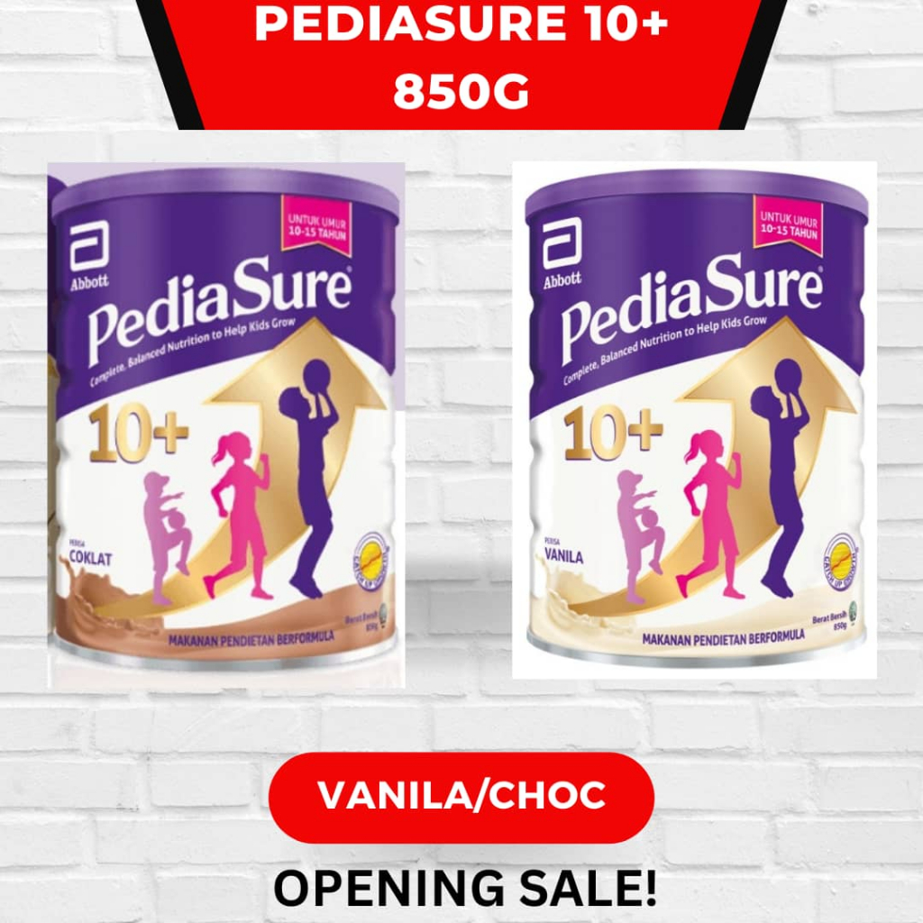EXP 2026 PEDIASURE 10+ 850g | Shopee Malaysia