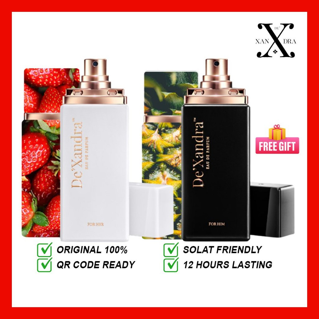 PROMO 2EDP RM130 Perfume DeXandra Original Barcode HQ 35ml For Him ...