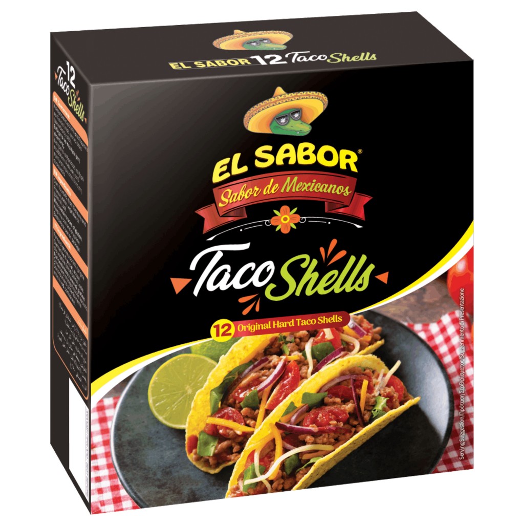 El Sabor Taco Shells 12, Original Hard Taco Shells, 150g | Shopee Malaysia
