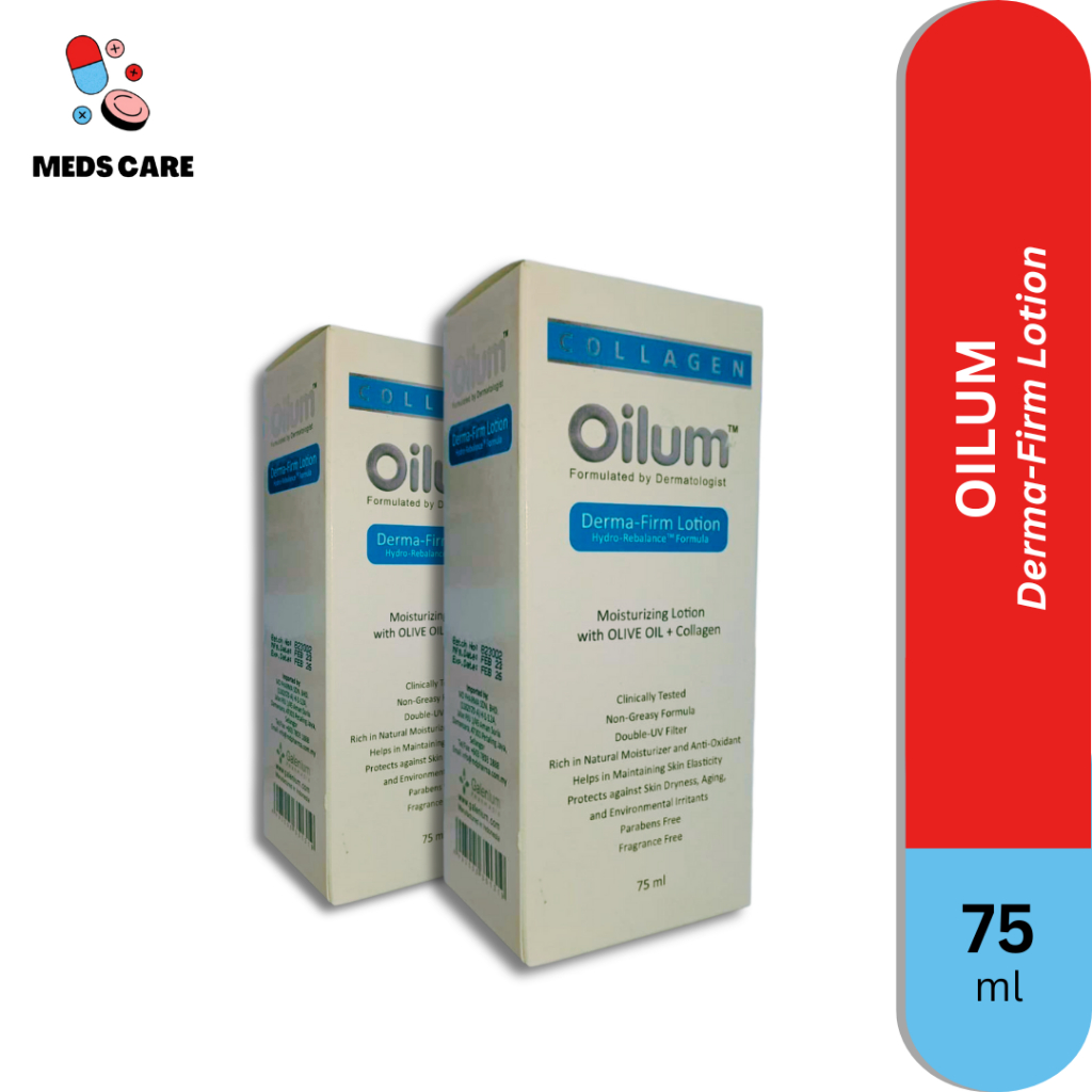 Oilum Derma-Firm Lotion Hydro-Rebalance Formula 75ml (Fragrance Free ...