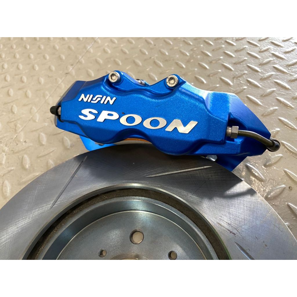 SPOON 4 POT Caliper Brake Kit for HONDA JAZZ GK CITY GN GM CIVIC EK EG ...