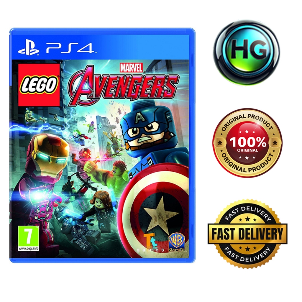LEGO MARVEL'S AVENGERS - PS4/PLAYSTATION 4 GAME DISC | Shopee Malaysia