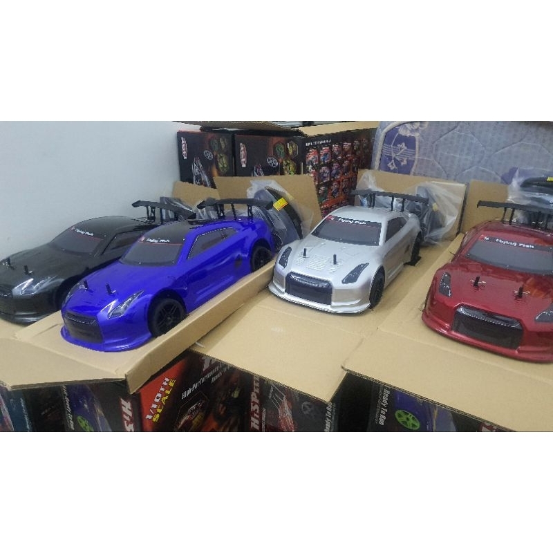 RC CAR NITRO TOURING HSP FLYING FISH. FULL SET RTR 1/10 SCALE | Shopee ...