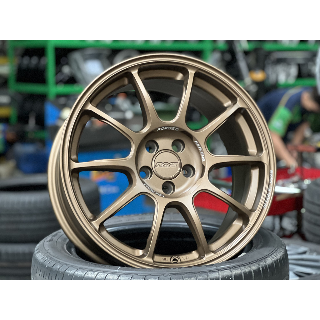 NEW 17X8J AOW ZE40 Rim (set of 4) Bronze 5X100 for GT86 BRZ GR86 Altis Polo Vento | Shopee Malaysia