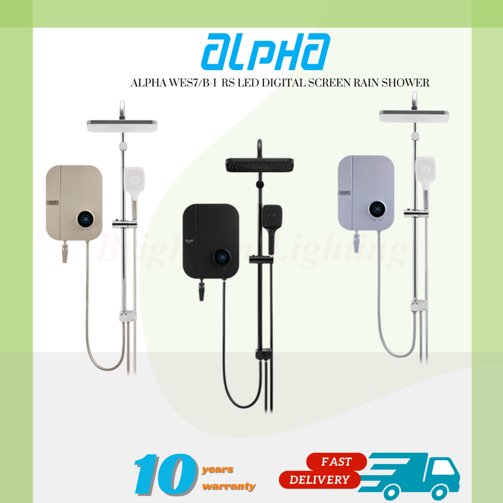 ALPHA WES7/B-I RS/BI basic Instant Water Heater DC Pump online best ...