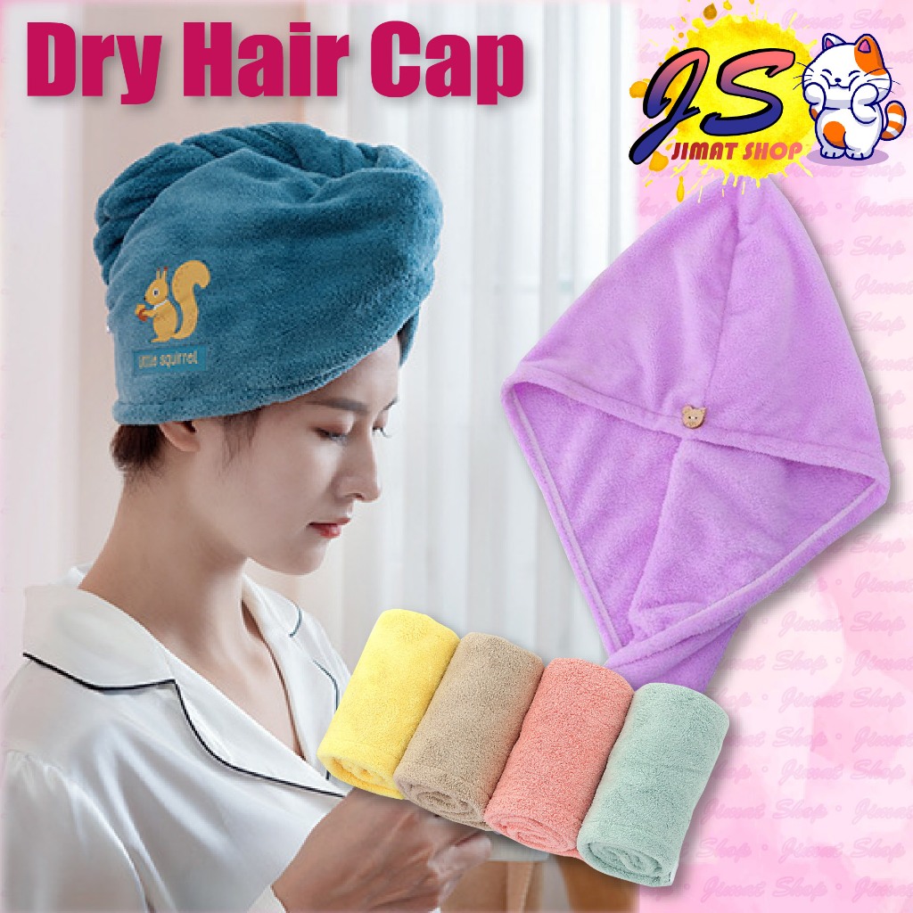 Microfiber Hair Towel Quick Drying Hair Towel Dry Hair Cap Super ...