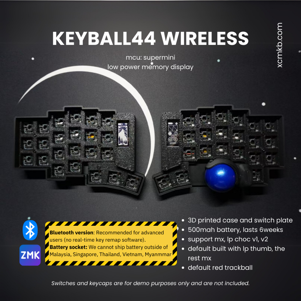 Keyball61 Keyball trackball split ergonomic keyboard qmk vial | Shopee Malaysia