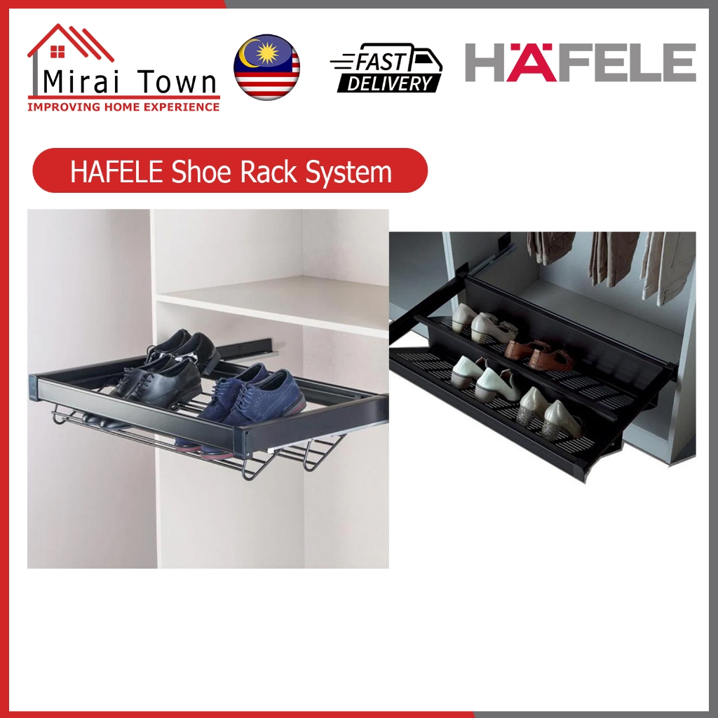 HAFELE Shoe Rack Walk-In Wardrobe System Shoe Organizer | Shopee Malaysia