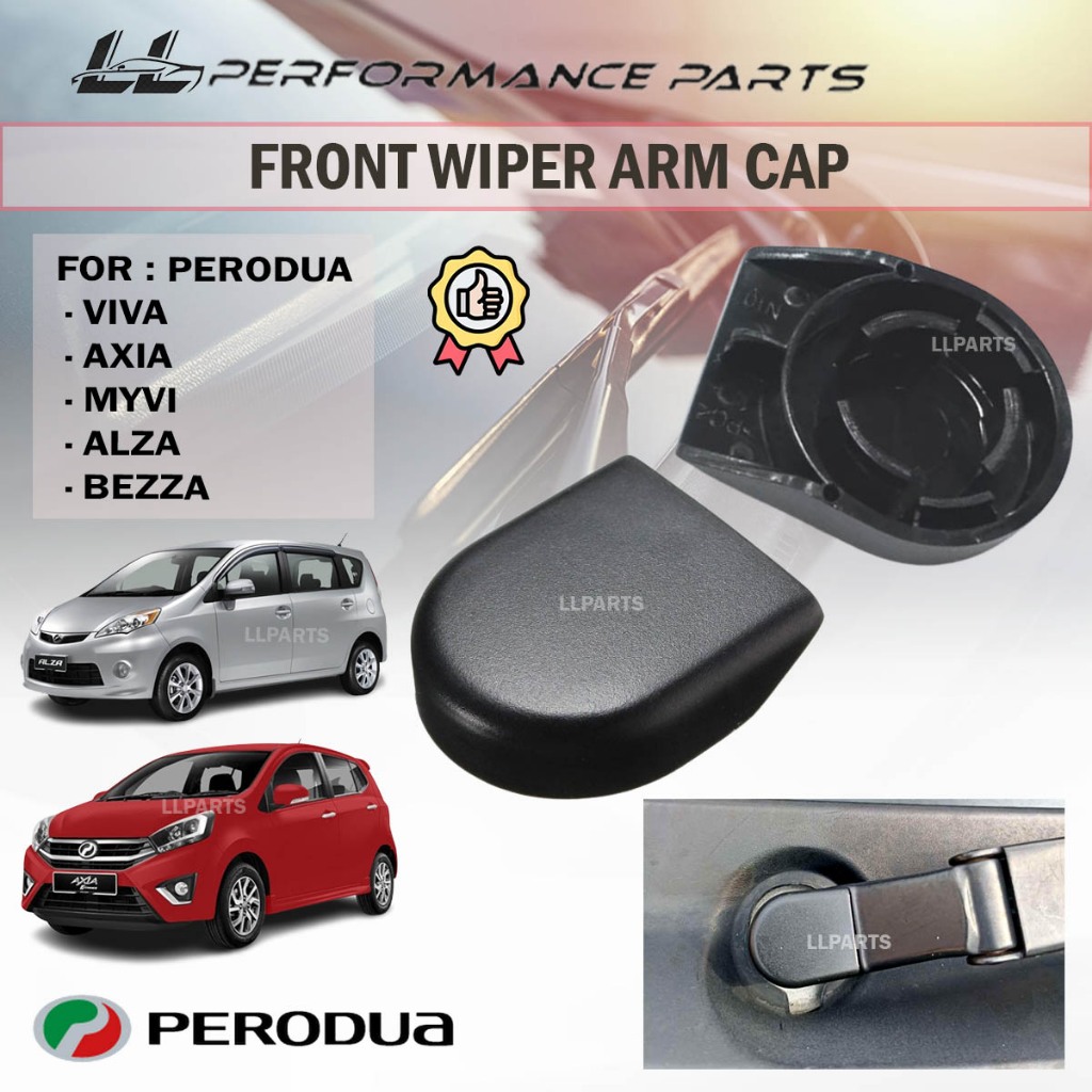 Original Perodua Myvi Alza Viva Axia Bezza Front Wiper Arm Cap Cover ...
