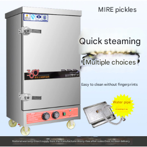 Fully automatic gas steamer,mobile plug-in steamer,commercial canteen ...