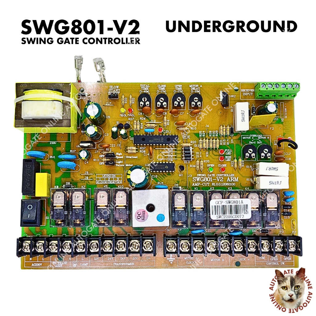 GCP-SWG-801A RANGER Arm Autogate Control Panel SWG-801 Auto Gate Board With Slow Start 801 V2 ...