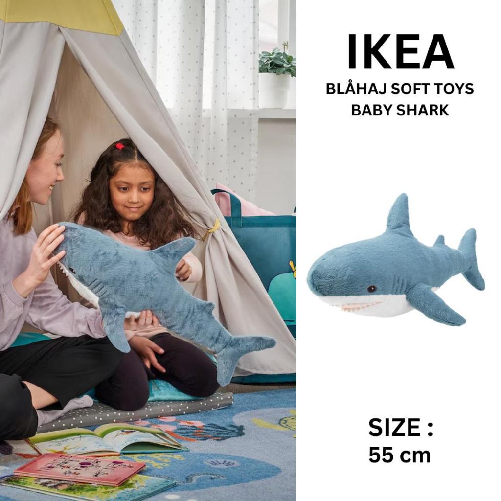 IKEA BLÅHAJ BLAHAJ Soft Toy ( 55 cm ) | Shopee Malaysia