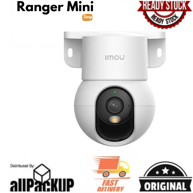 IMOU RANGER MINI Integrated-Bracket Indoor Smart Security Camera ...