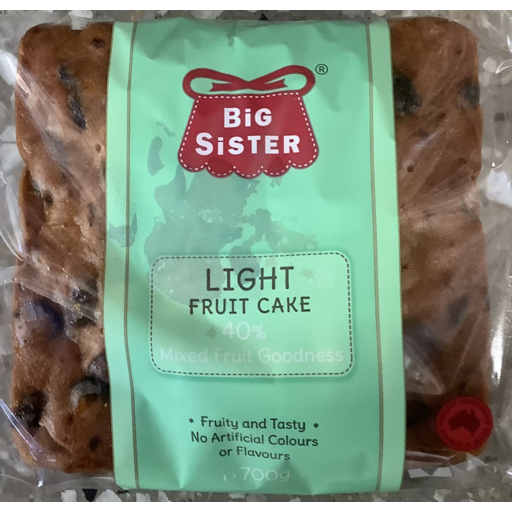 Big Sister Light Fruit Cake 700g | Shopee Malaysia